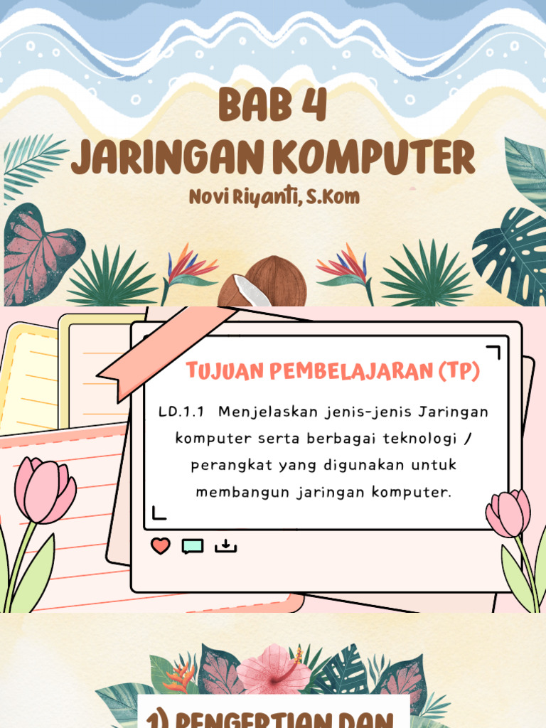 Miniatur Jaringan Komputer dan Keamanan | PDF