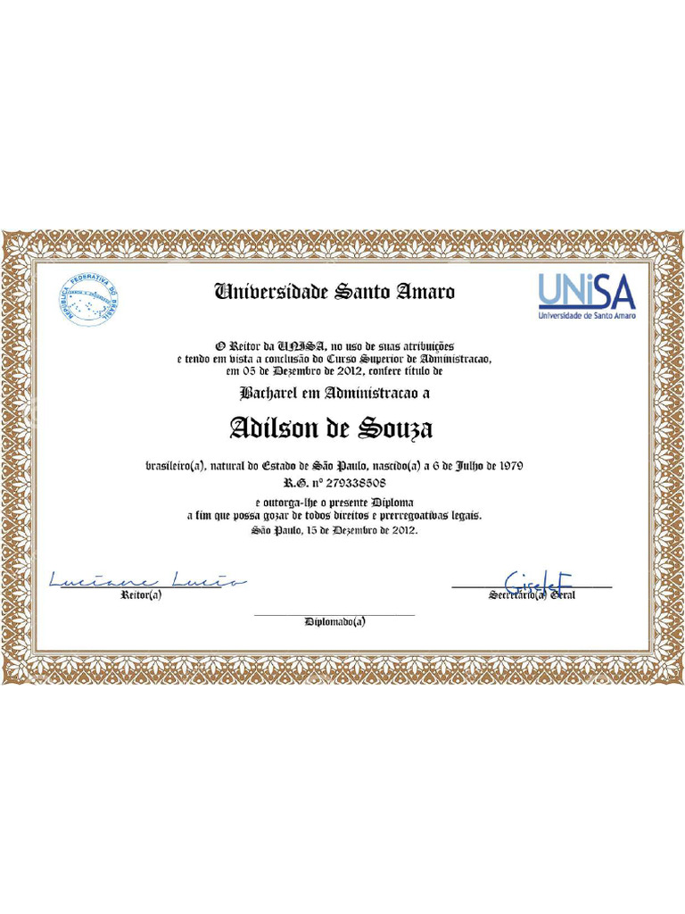 diploma faculdade | PDF