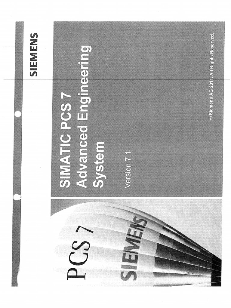 Simatic Pcs7 Advanced Engineering System | PDF