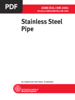 Pipe Schedule Chart ASME B36.10 | PDF | Mechanical Engineering | Plumbing