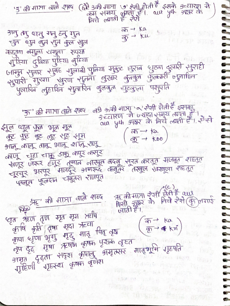 Hindi Note 4 | PDF