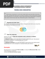 Matemática 1 - Teoria Dos Conjuntos | PDF | Conjunto (Matemática ...