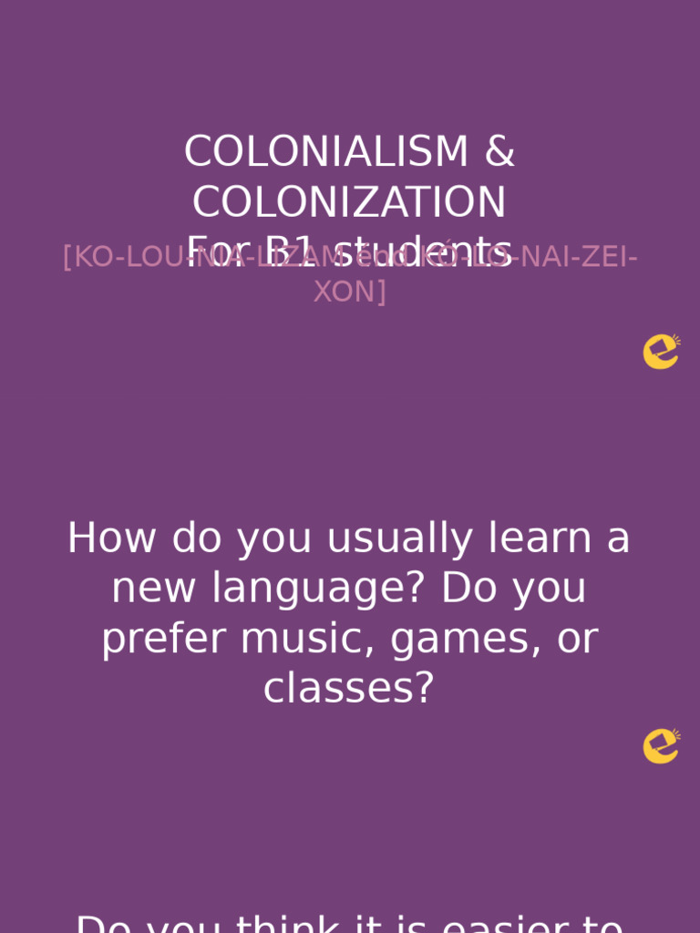 Colonialism Colonization Ânila | PDF