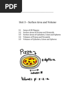 Unit 11 Homework: Surface Area Tasks | PDF | Area | Geometric Measurement