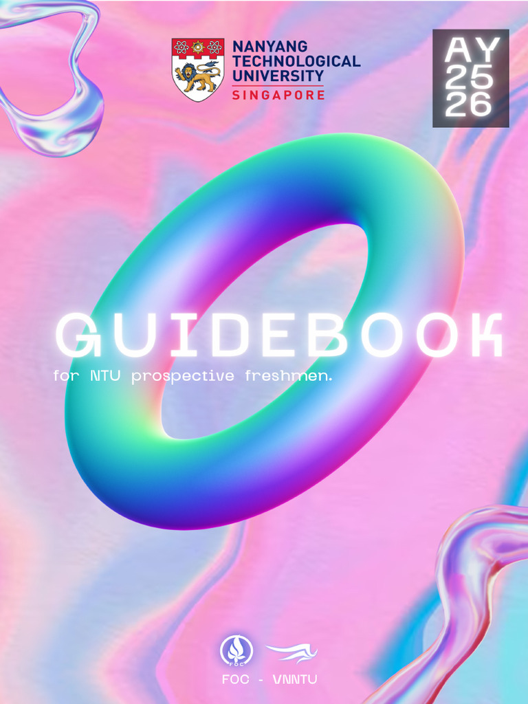 Guidebook for NTU Prospective Student AY25_26 | PDF