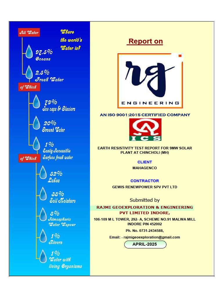 Geotech Investigation Report_compressed | PDF | Geophysics | Electrical Resistivity And Conductivity