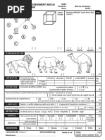 Test MoCA Version 8.3 en Français | PDF