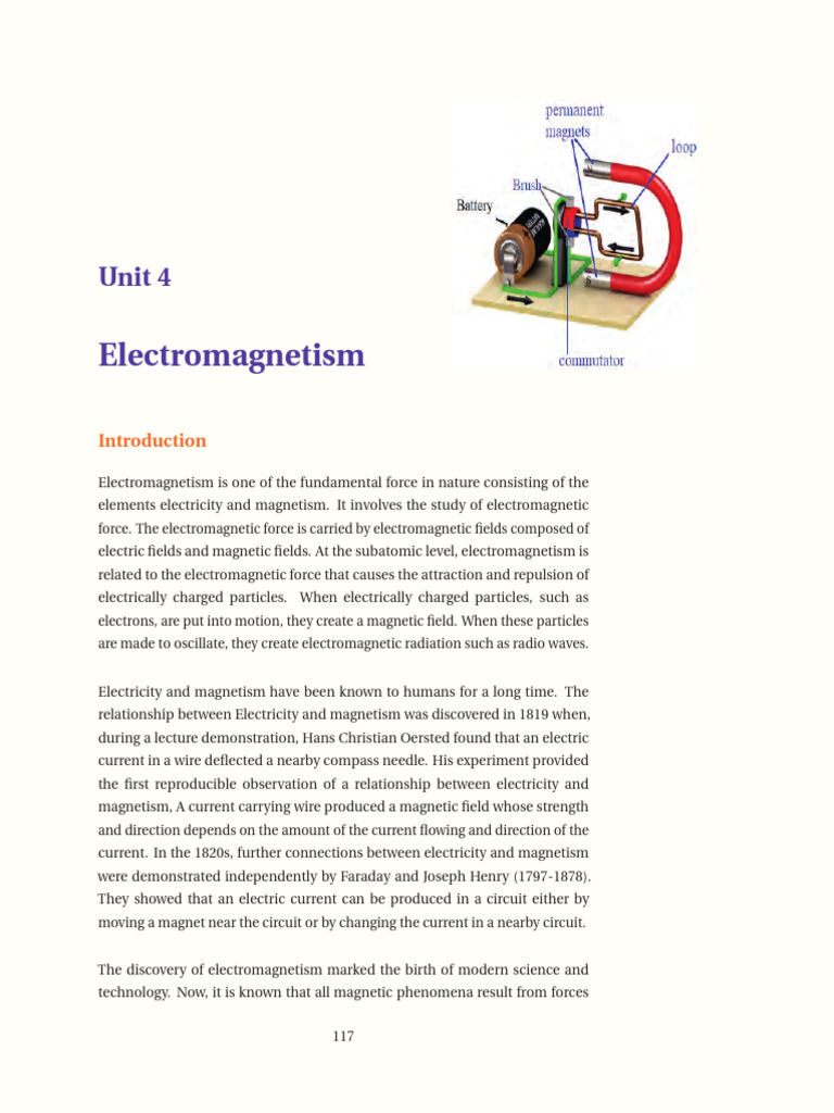Understanding Electromagnetism Basics | PDF | Electromagnetic Induction ...
