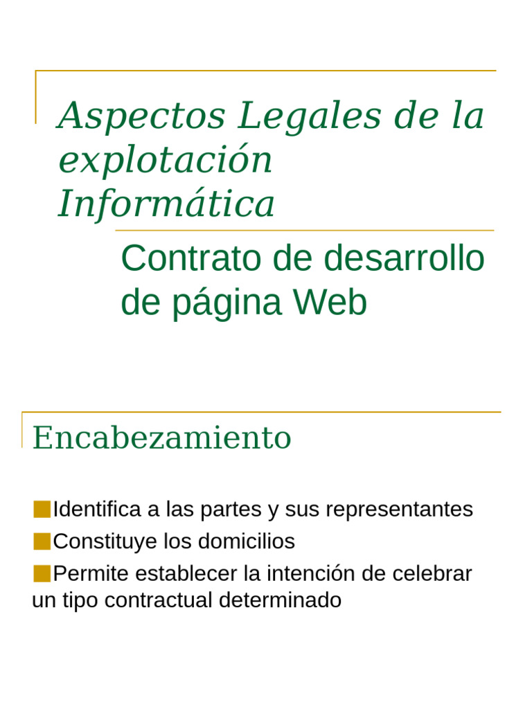 Contrato Web | PDF | Propiedad | Propiedad intelectual
