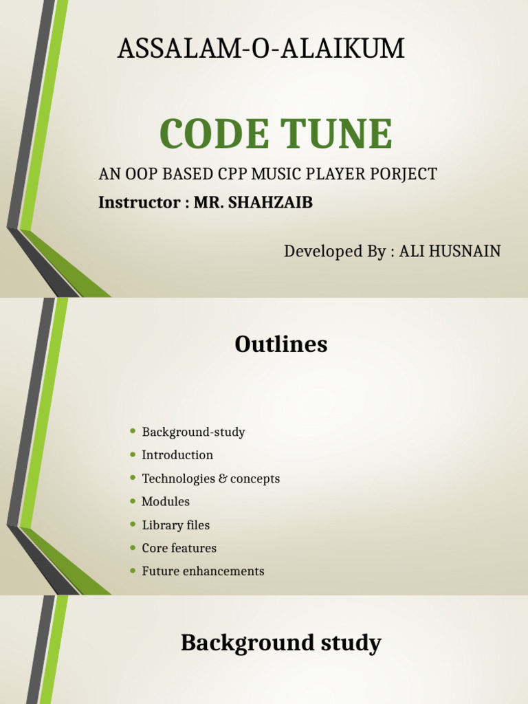 QT FMOD Music Player Presentation | PDF | Object Oriented Programming ...