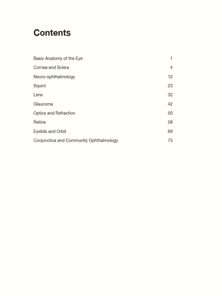 Ophthalmology Revision Edition 8 (Medicalstudyzone - Com) | PDF | Cornea | Ophthalmology