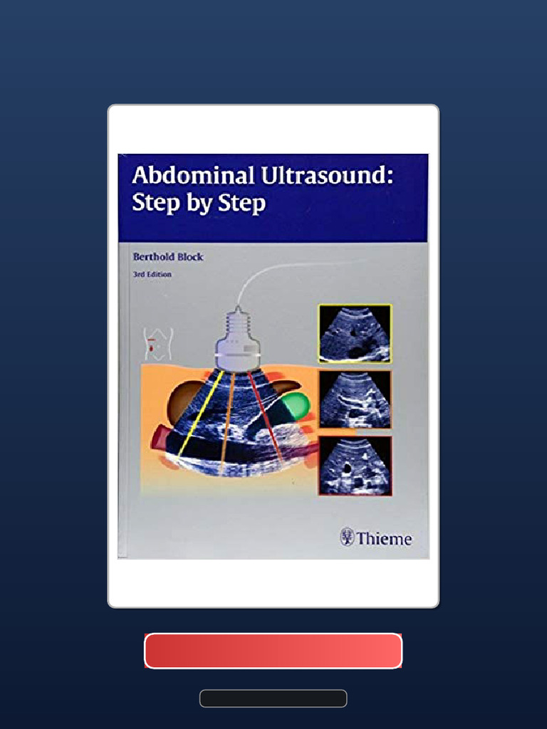 Verified PDF Download Abdominal Ultrasound Step by Berthold Block Ebook ...