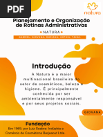 Natura - Missão, Vissão e Valores | PDF | Vida