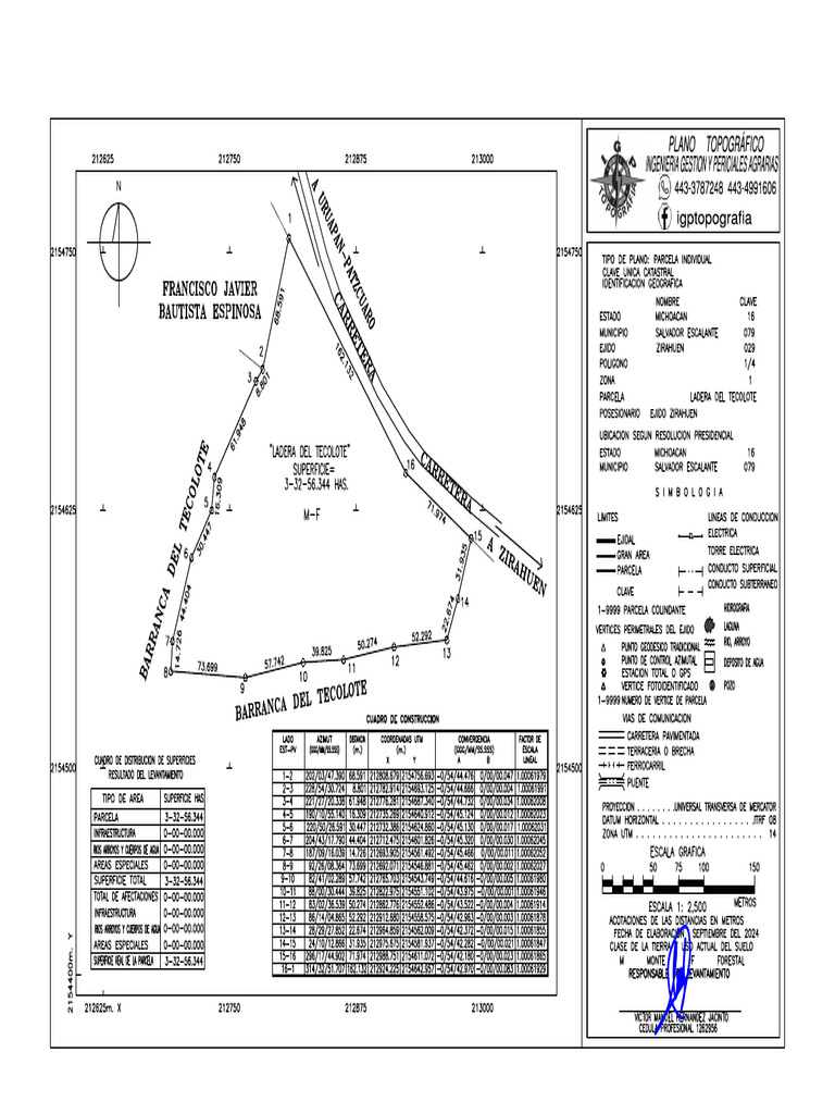 PLANO - LADERA DEL TECOLOTE-Model | PDF