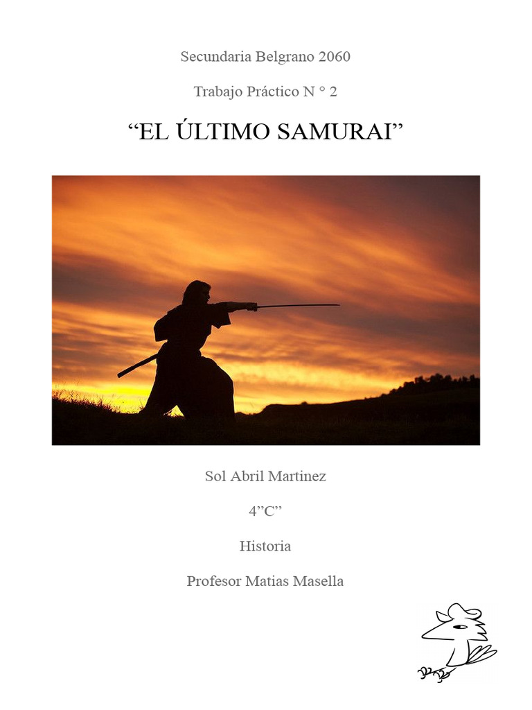 TP Historia | PDF | Samurai