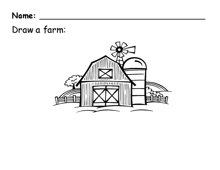 Draw A Farm | PDF