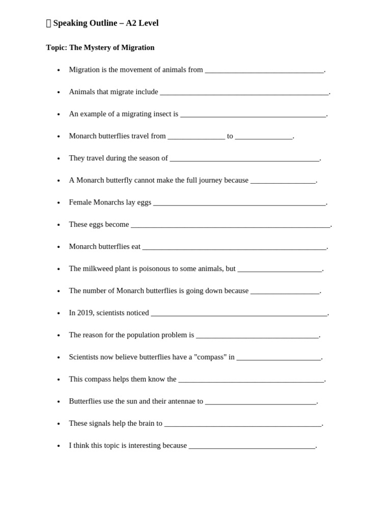 Unit 1 - Lesson 1 - Reading ? Speaking Outline | PDF