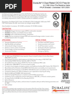 DuraLife RHH Power Cable Data Sheet 06 06 2023 | PDF | Building ...
