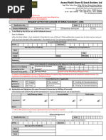 Demat Account Closure Form | PDF | Financial Services | Service Industries