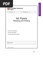 ESL A2 Key Reading and Writing Part 4 Worksheet (Ice Skating) | PDF ...