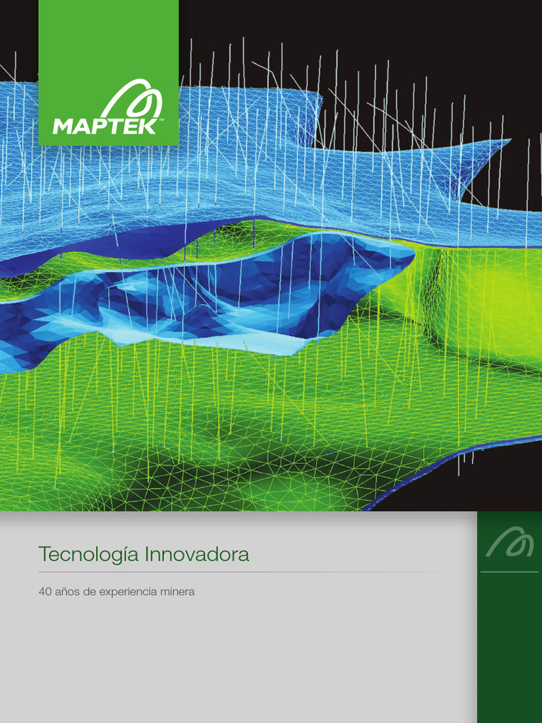 Maptek Overview Es | PDF | Minería | Software