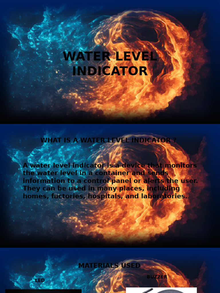 Physics Water Level Indicator | PDF