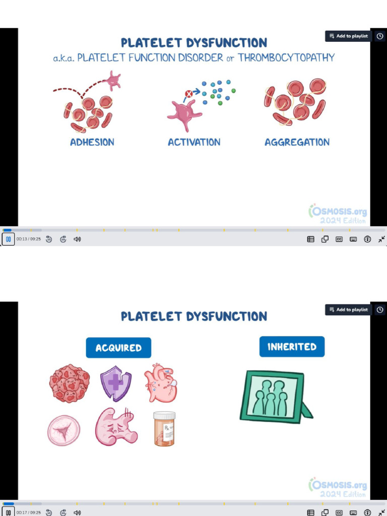 Approach To Bleeding Disorders (Platelet Dysfunction) | PDF