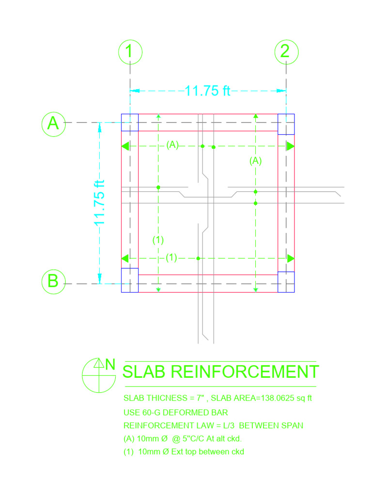 Slab Reinforcement DETAILING | PDF