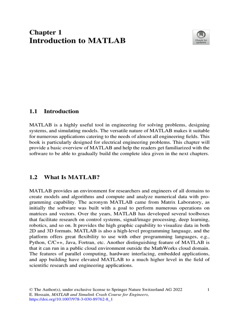 Introduction to MATLAB for Engineers | PDF | Matlab | Graphics ...