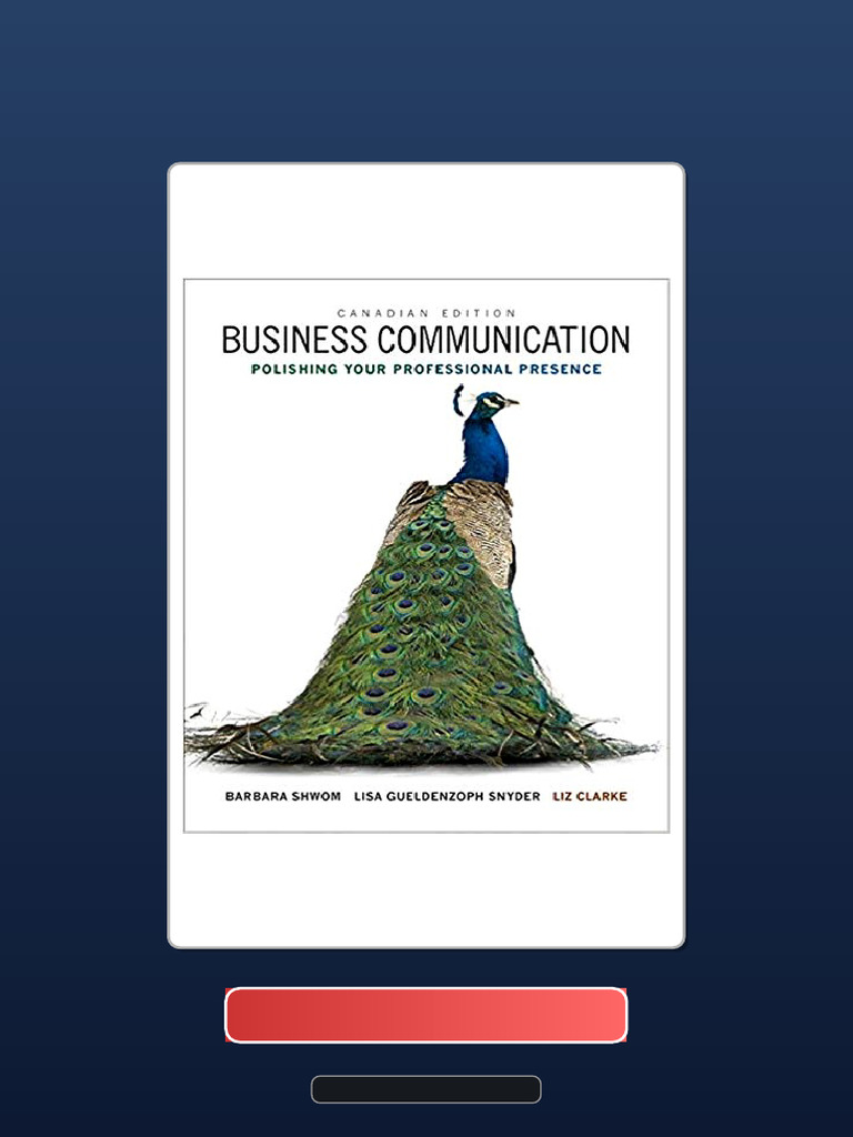 Business Communication Polishing Your Professional Presence 1st ...