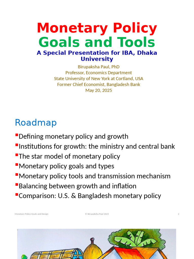 Monetary Policy-Goals and Tools | PDF | Monetary Policy | Inflation