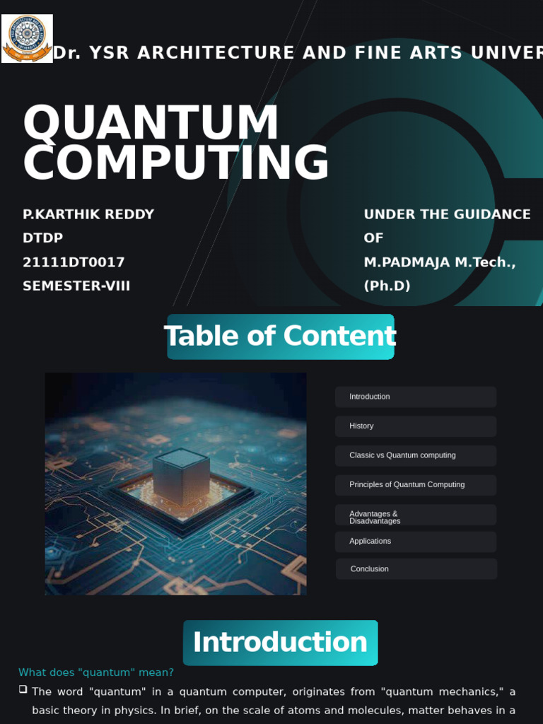 K Quantum Computing | PDF | Quantum Computing | Computing