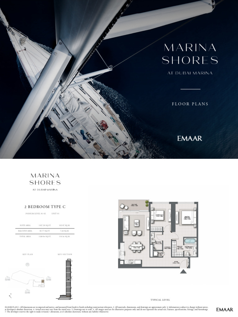 Marina Shores Floor Plans Overview | PDF | Engineering Tolerance ...