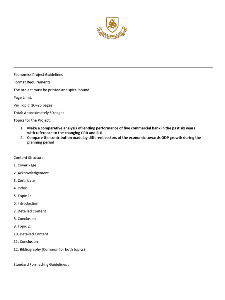 Project Class XII | PDF