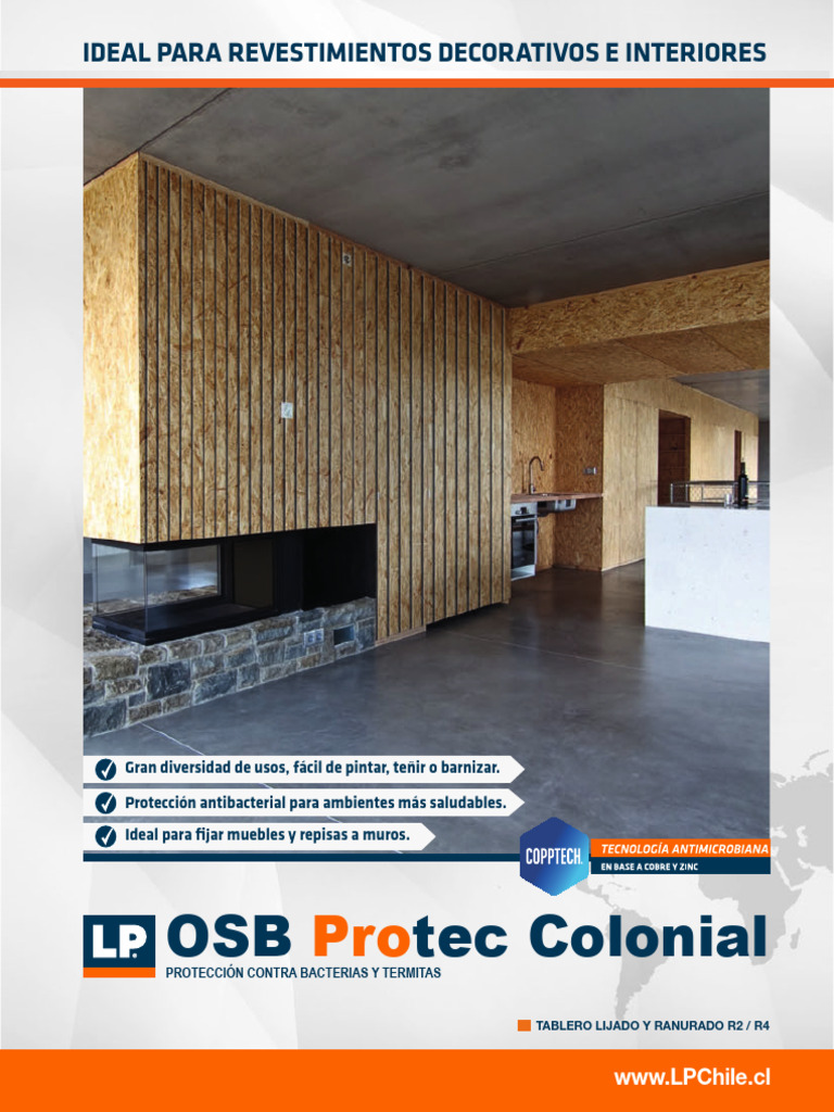 Ficha Osb Protec Colonial 22122021 | PDF | Materiales