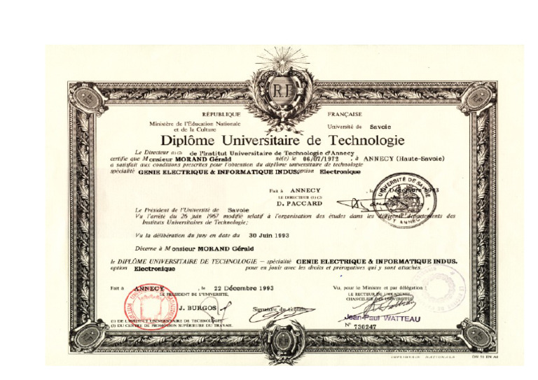 Diplome Informatiq DUT | PDF