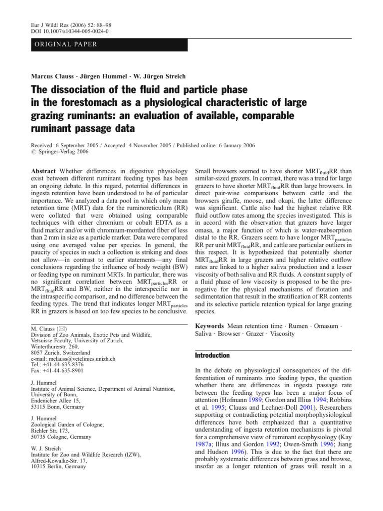 13 2006 Clauss - The Dissociation of The Fluid and Particle Phase in ...