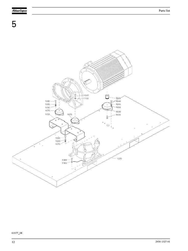 Atlas Copco Mounting Frame | PDF