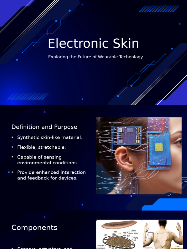 Electronic Skin - Final . | PDF