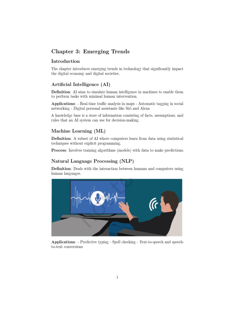 Chapter 3 Emerging Trends | PDF | Grid Computing | Internet Of Things