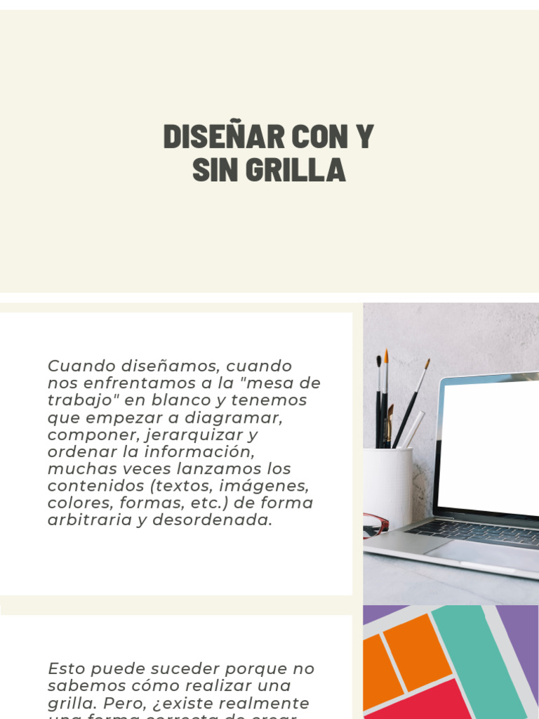 Cómo hacer una grilla en diseño | PDF | Diseño | Tipografía