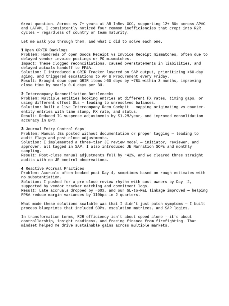 COMMON INEFFICIENCY of R2R PROCESS - What Are The Most Common Inefficiencies in R2R Processes ...