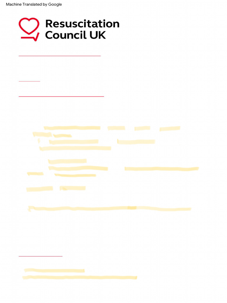 The ABCDE Approach | PDF | Reanimación cardiopulmonar | Sistema ...