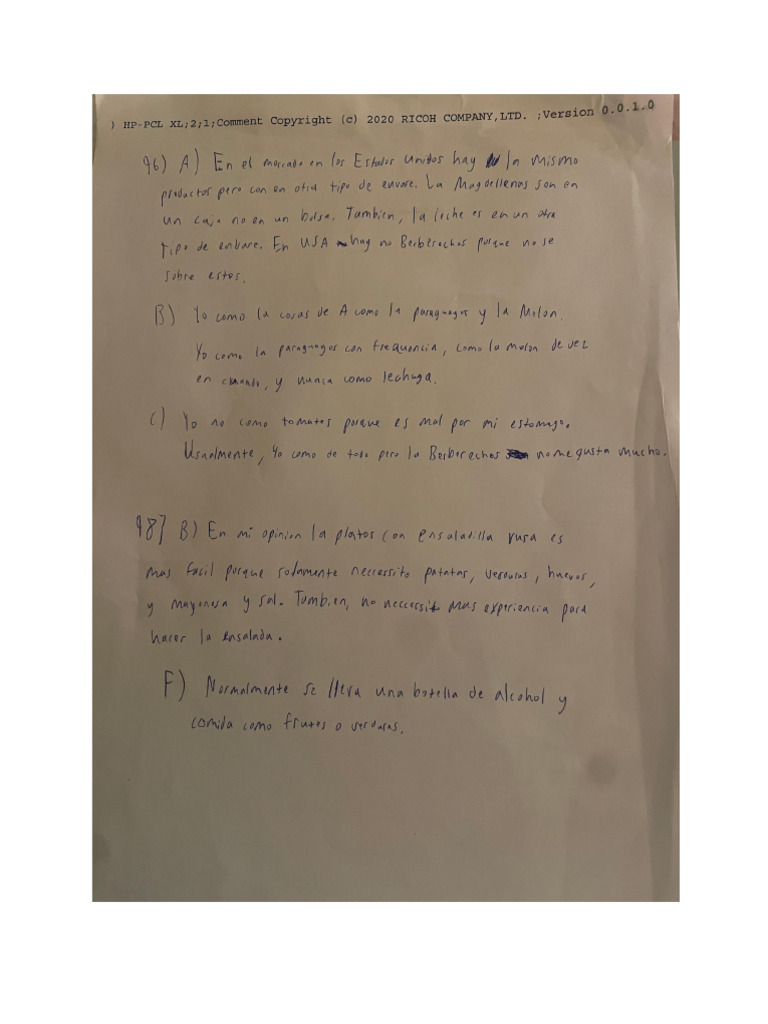 Spanish Assignment | PDF