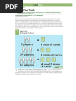 Tock Rules | PDF | Leisure Activities | Consumer Goods