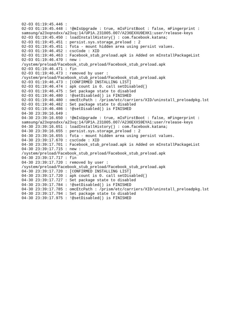 Preload Installer | PDF