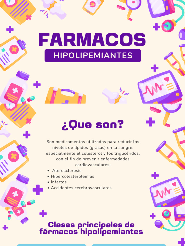 Tema 1 | PDF | Estatinas | Colesterol