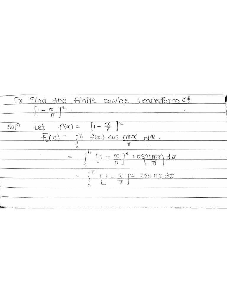 Fourier Transform 10-11 | PDF