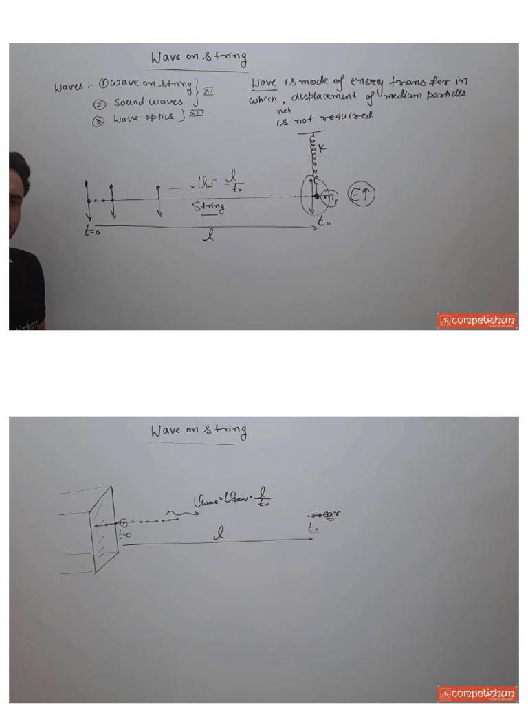 Wave On String - 1 | PDF