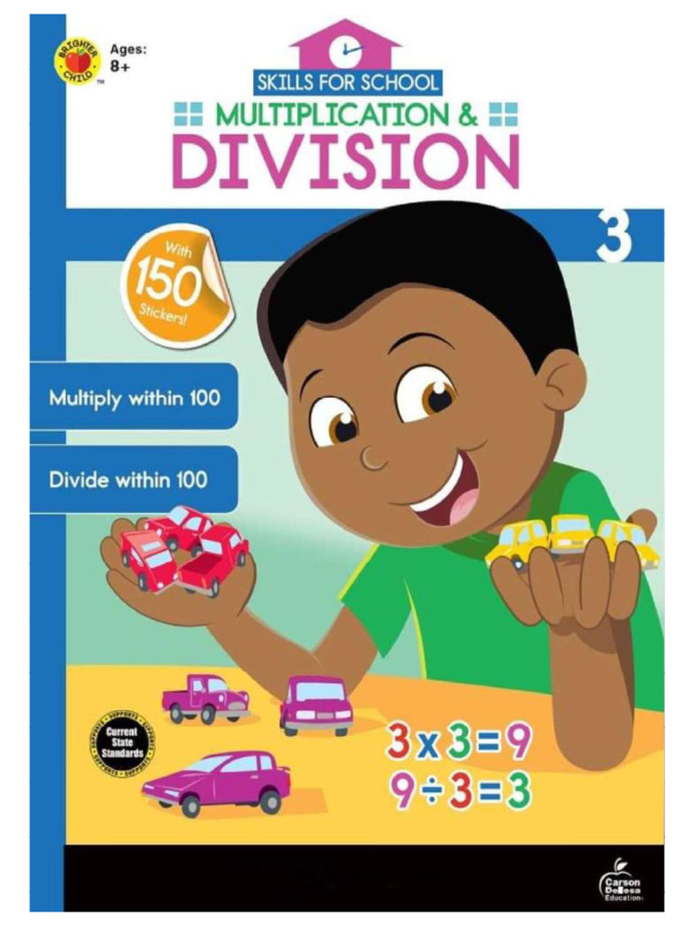 Skill For Multiplication and Division (Colourful) | PDF